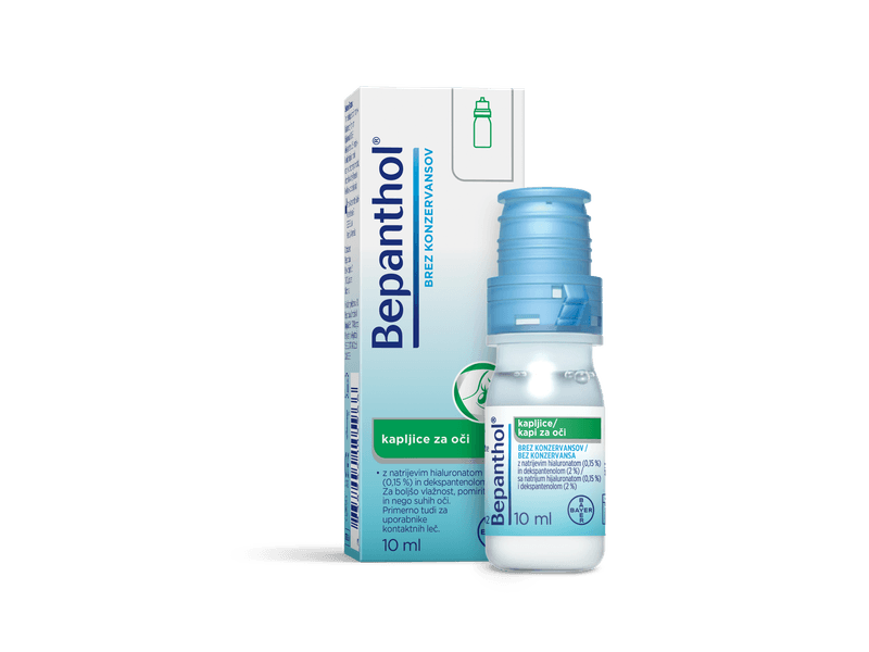 Eye drops Bepanthol 10 ml | Alensa