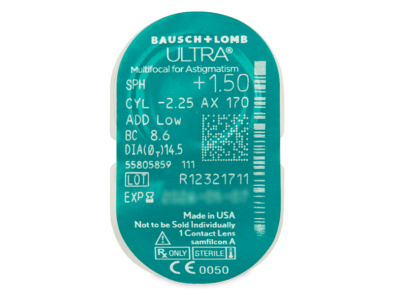 Bausch + Lomb ULTRA Multifocal for Astigmatism (6 lenses) | Alensa